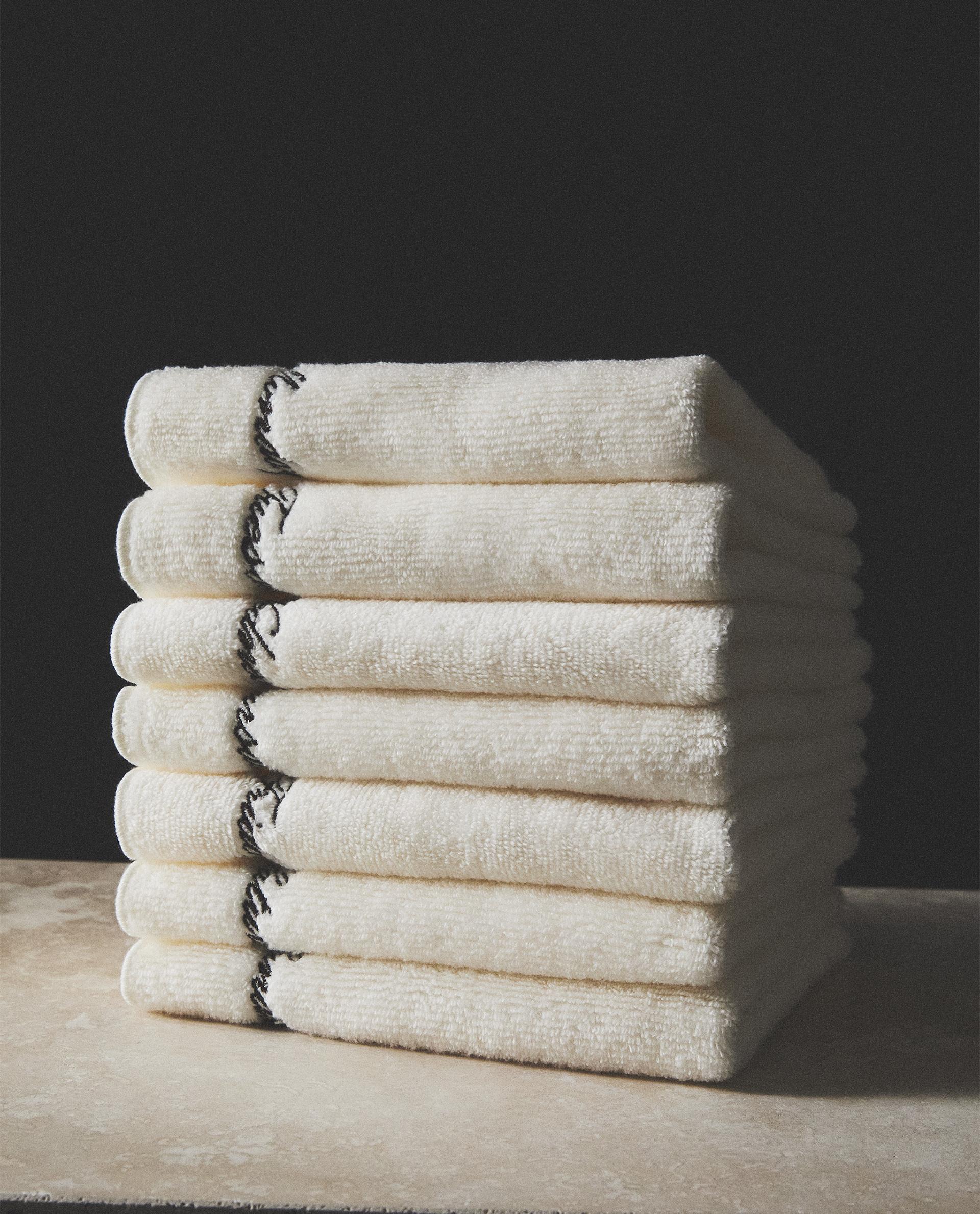 PACK OF DAILY COTTON HAND TOWELS (PACK OF 7) | Zara Home Worldwide