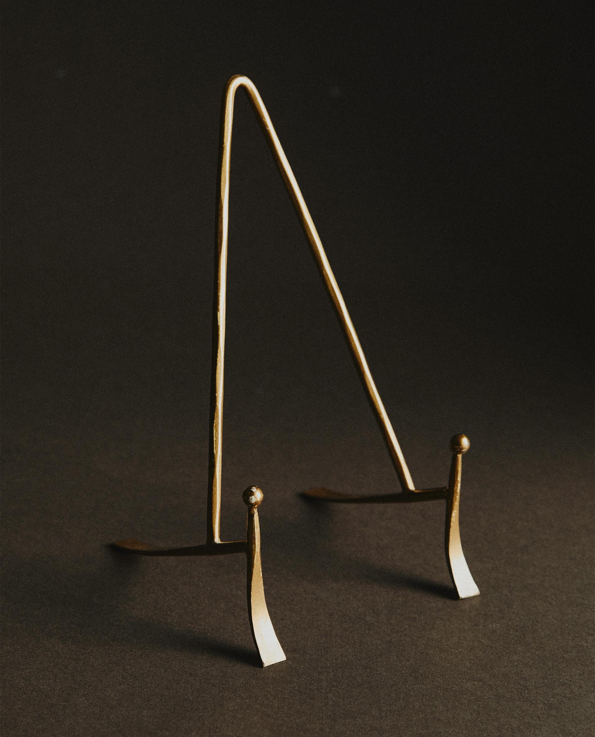 GOLD METAL DISPLAY STAND | Zara Home United States of America