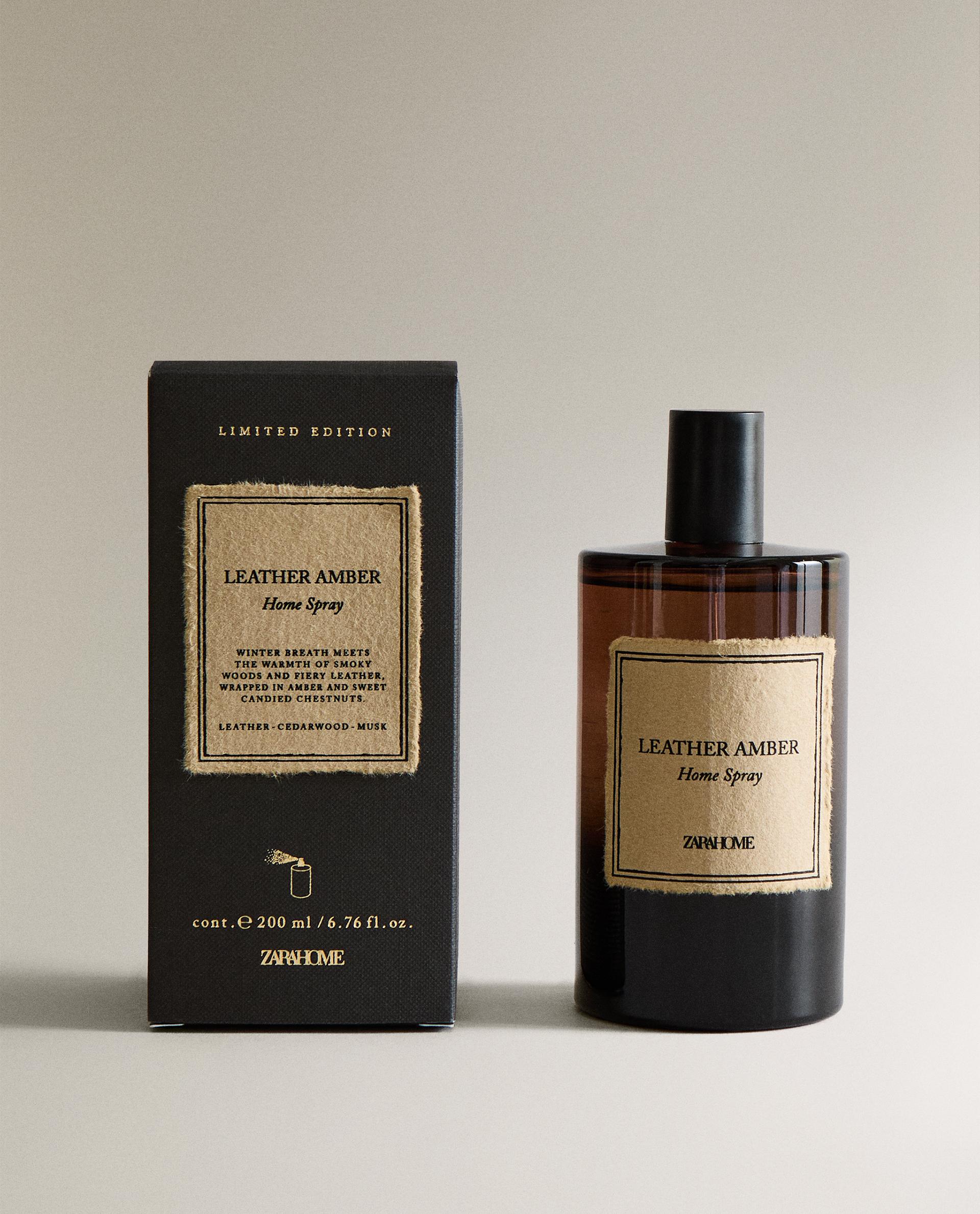 (200 МЛ) АЕРОЗОЛЬНИЙ ОСВІЖУВАЧ «LEATHER AMBER» | Zara Home Україна ...