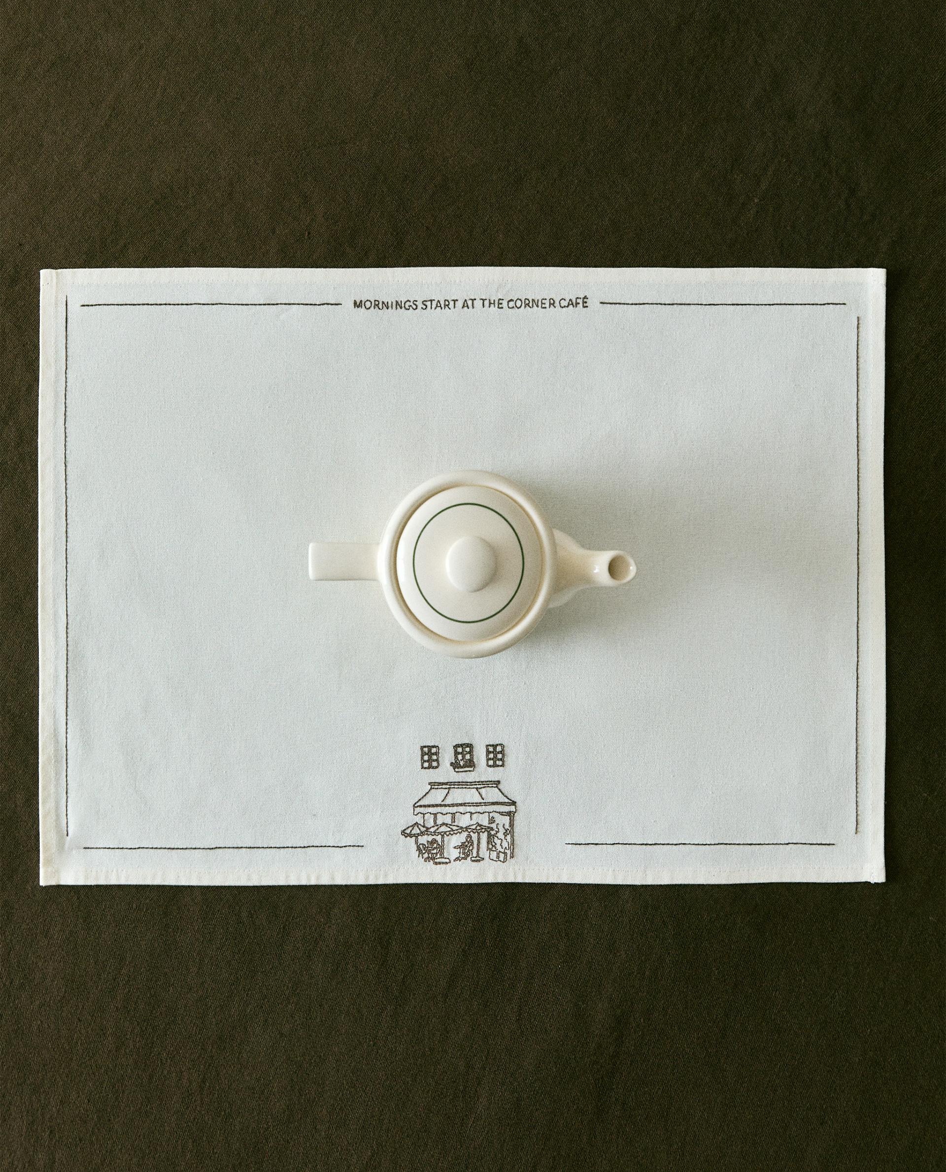 COTTON CAFÉ PLACEMAT | Zara Home Kuwait
