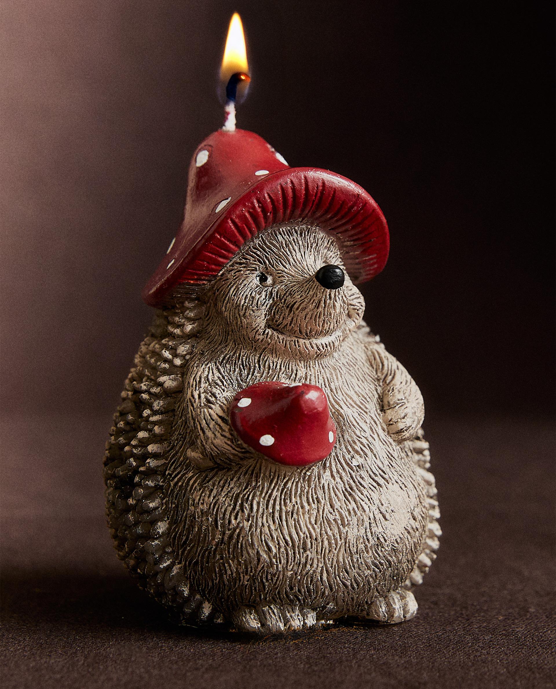 CHRISTMAS HEDGEHOG CANDLE | Zara Home Ireland