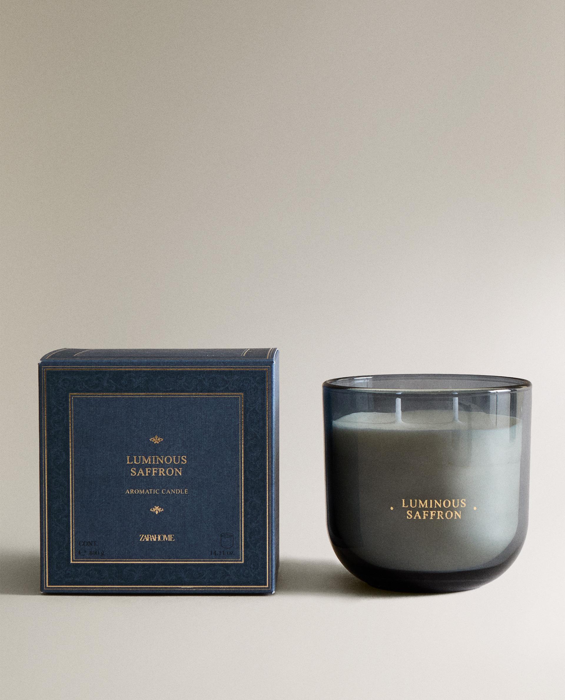 (400 G) LUMÂNARE PARFUMATĂ LUMINOUS SAFFRON | Zara Home România