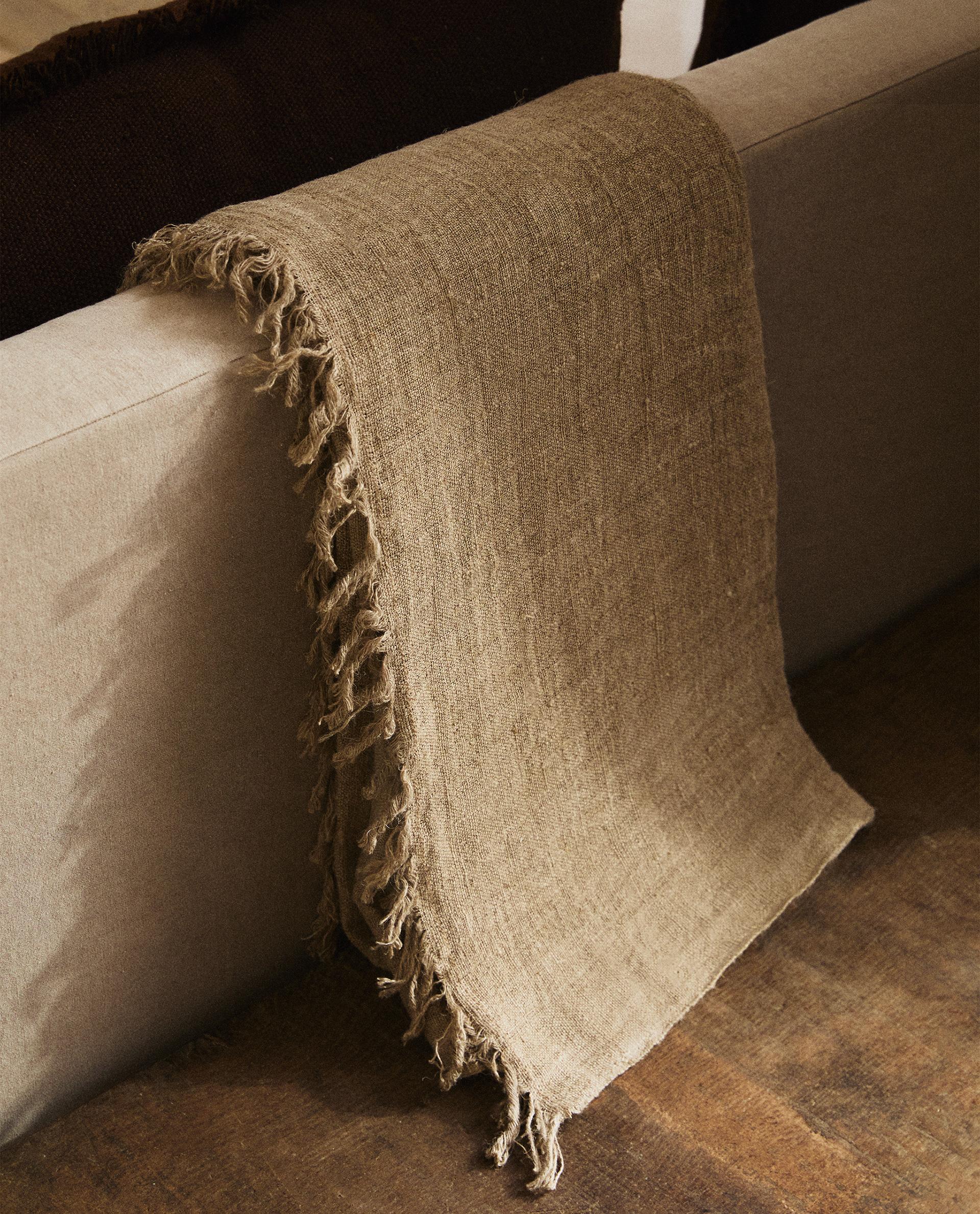 PLAID LIN | Zara Home Morocco