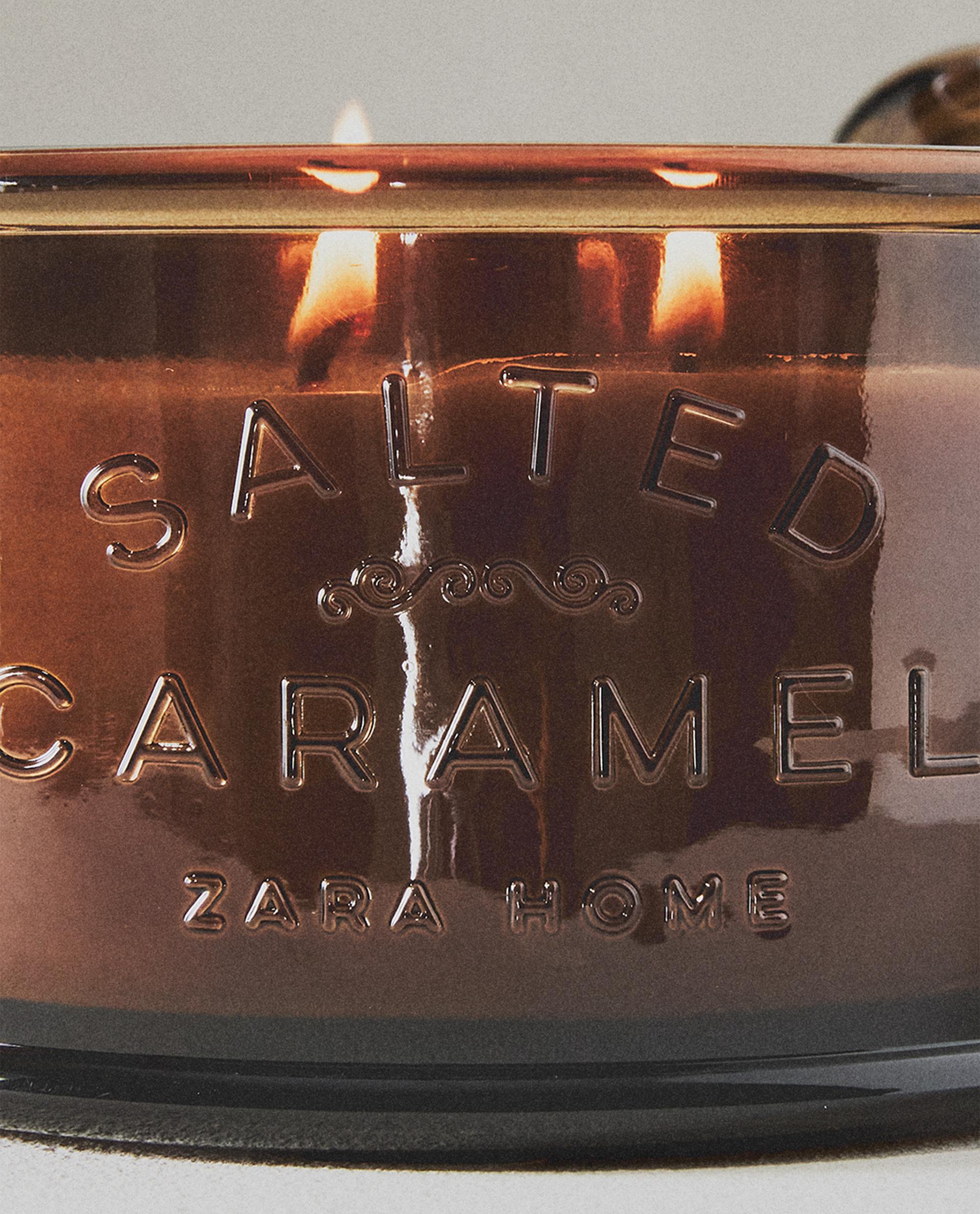 (700 G) SALTED CARAMEL SCENTED CANDLE | Zara Home Shqipëria, Albania