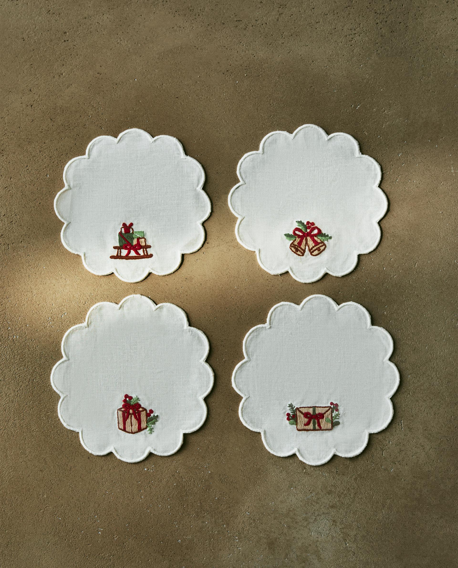 Christmas coasters for sale store