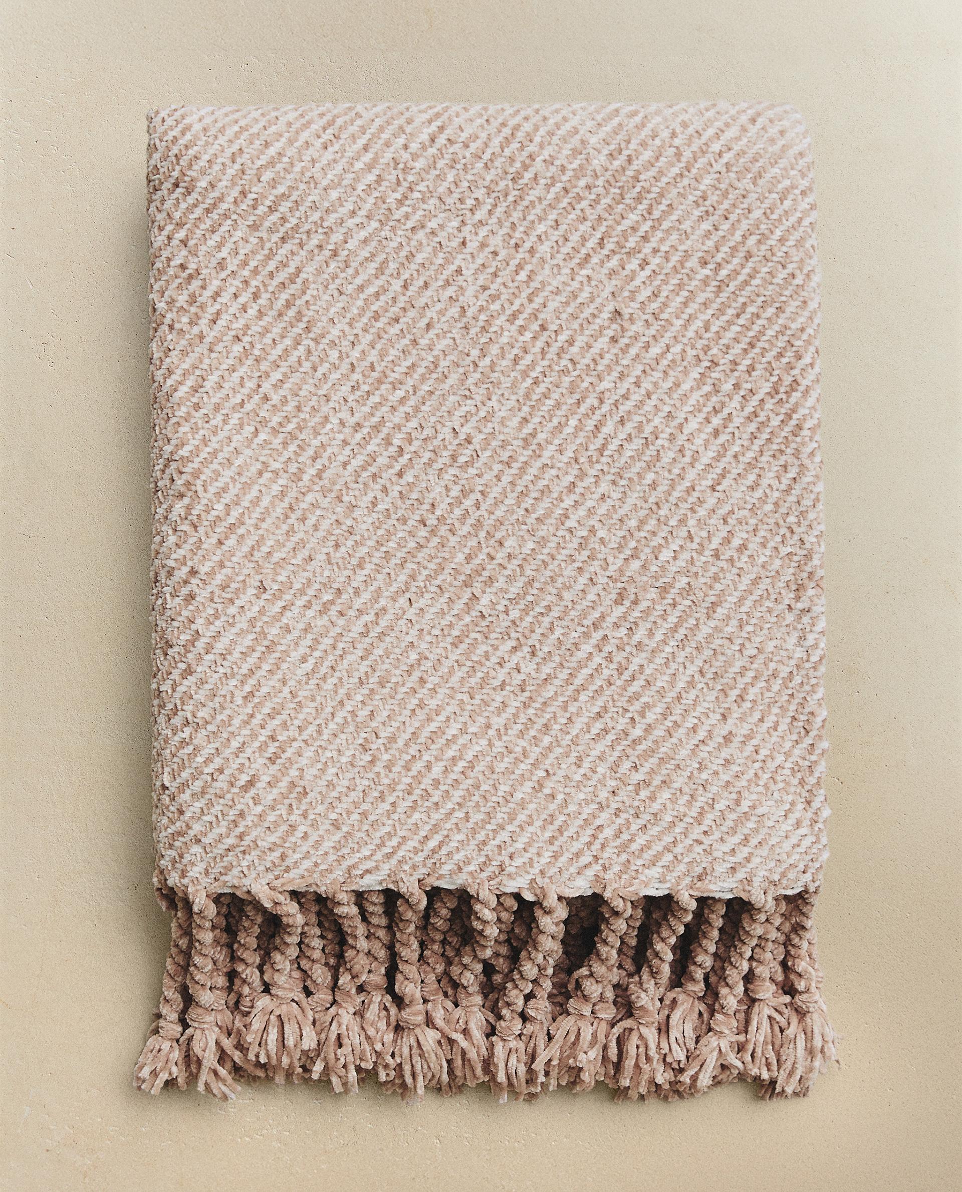 FRINGED THROW | Zara Home Morocco