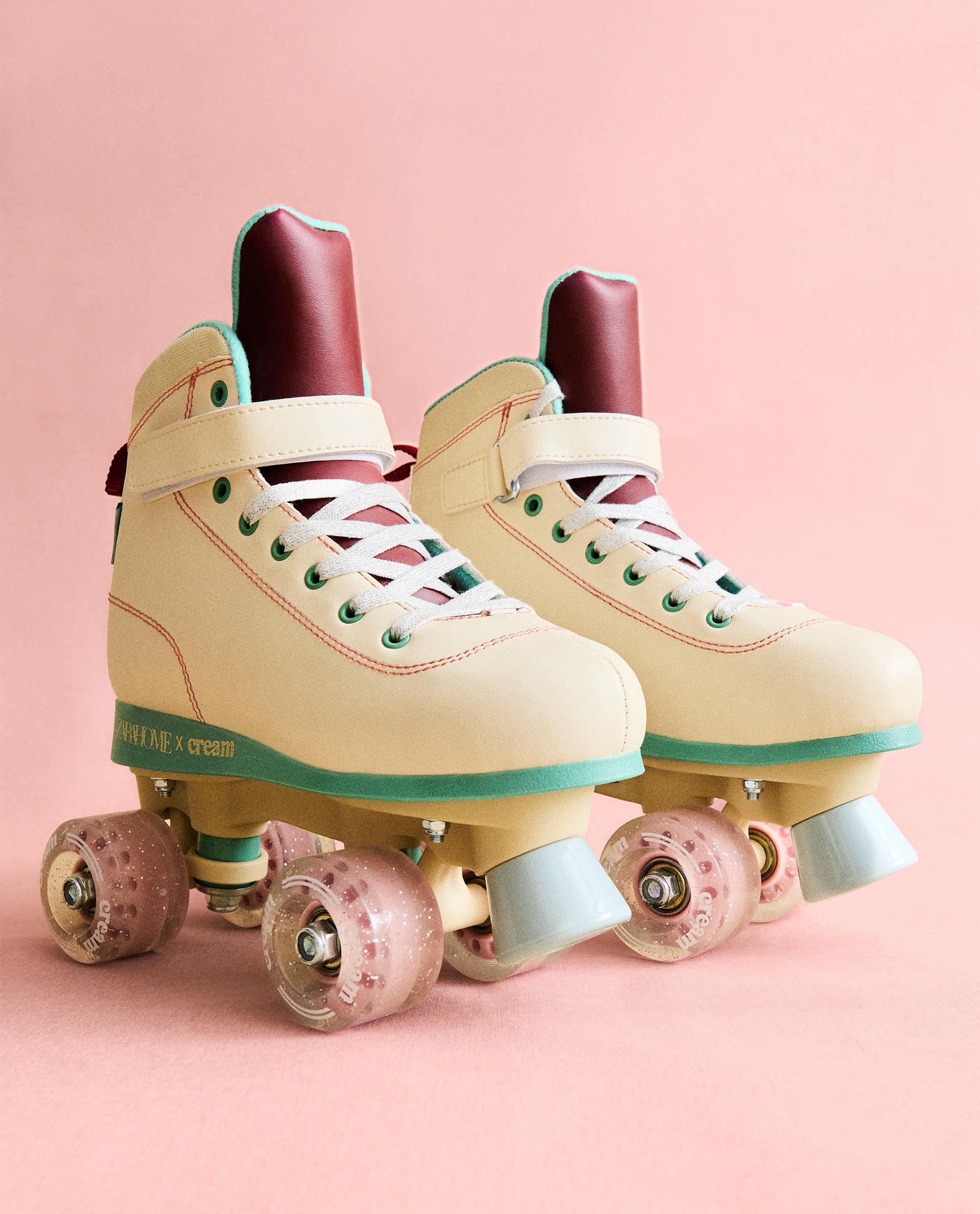CHILDREN'S TOY ROLLER SKATES X CREAM AND THERMO-ADHESIVE NOTES | Zara ...