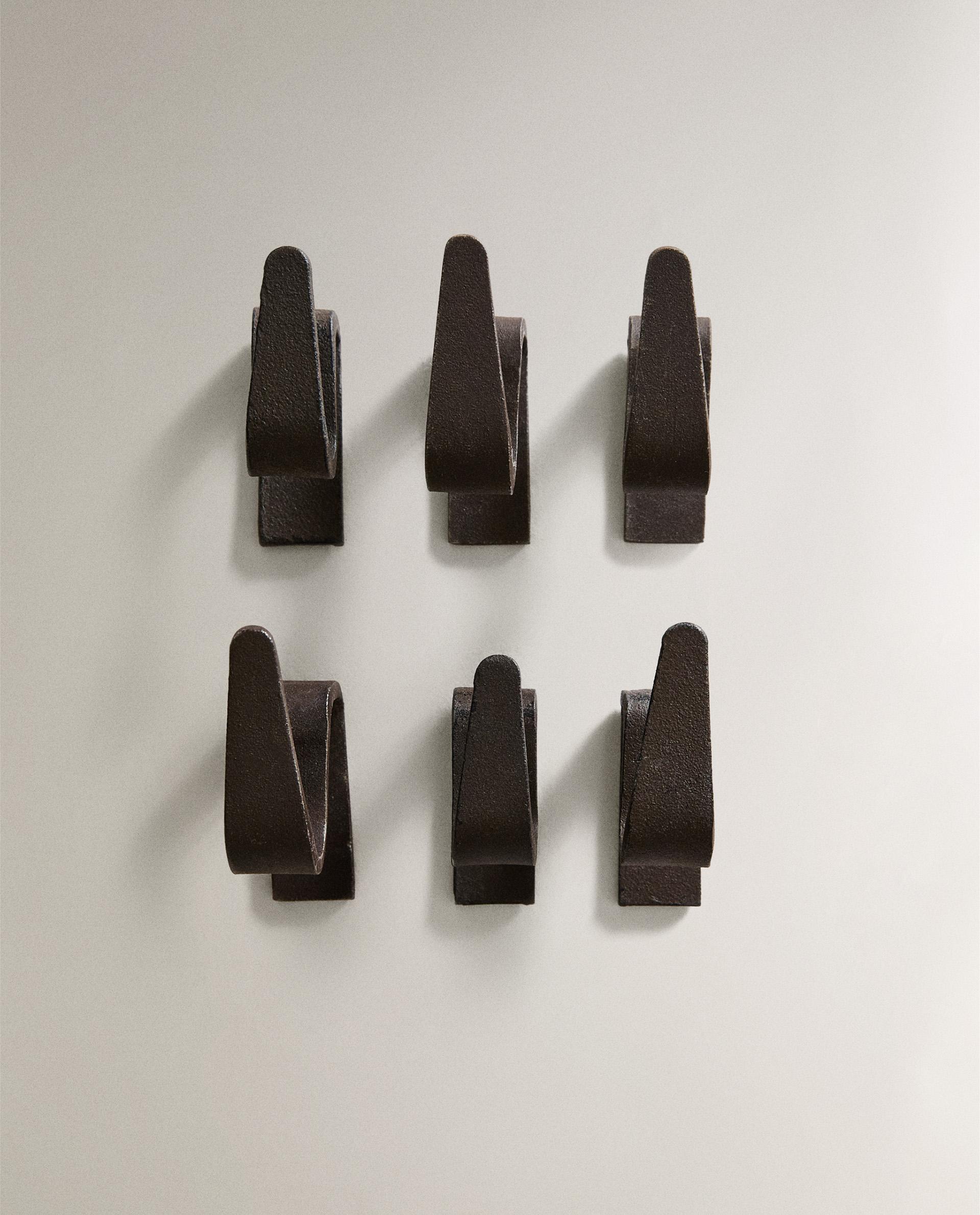 SET OF MULTI-WAY HOOKS (SET OF 6) | Zara Home Worldwide
