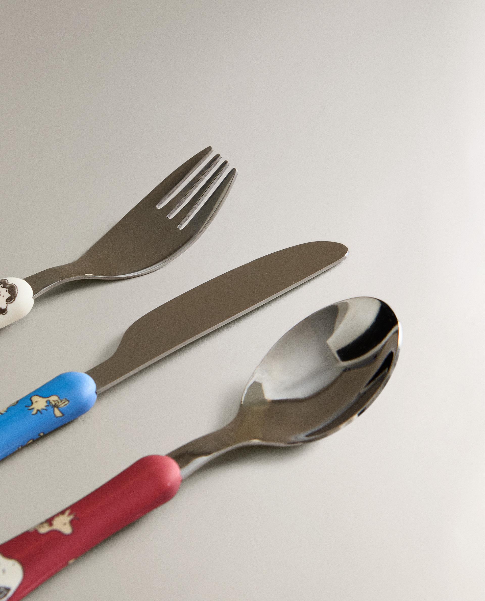 Childrens fork and spoon sets store