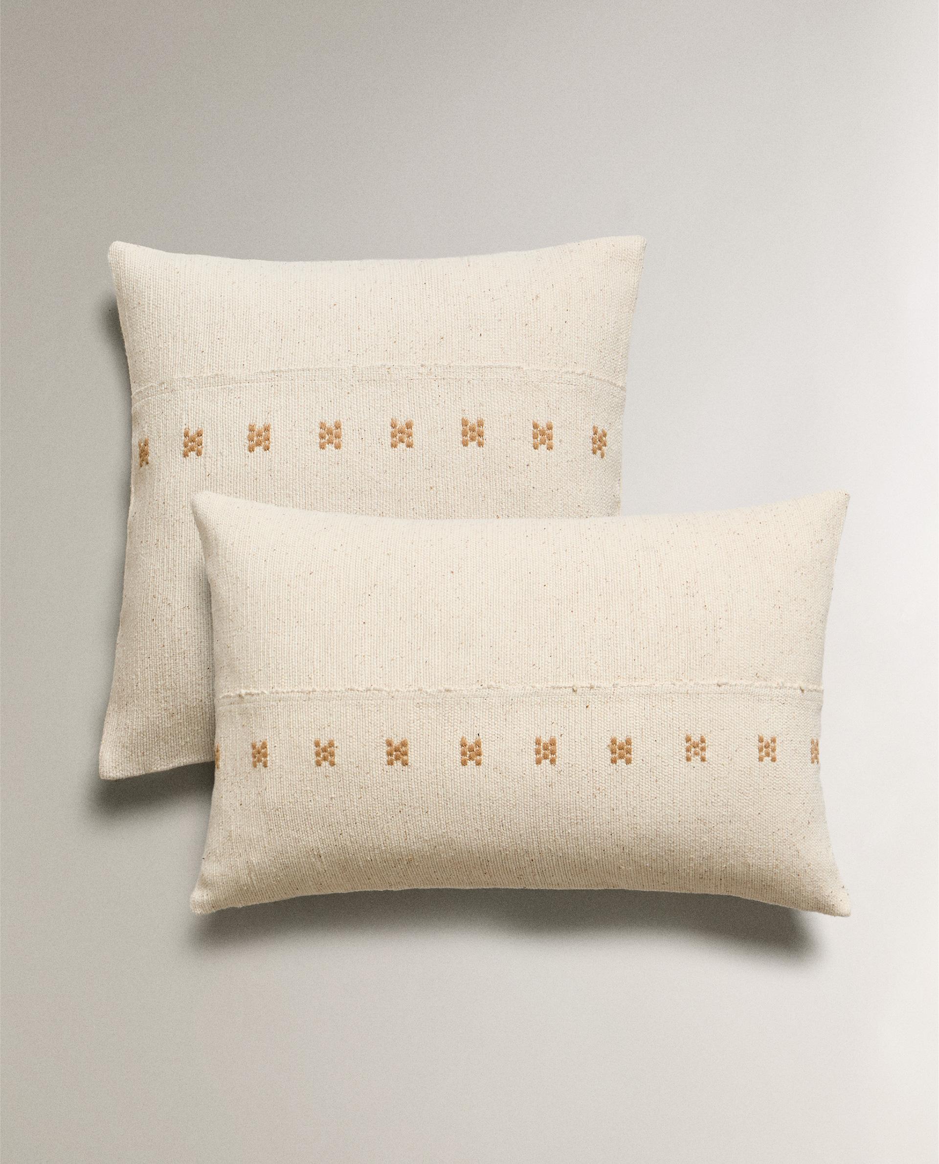 EMBROIDERED CUSHION COVER | Zara Home Albania