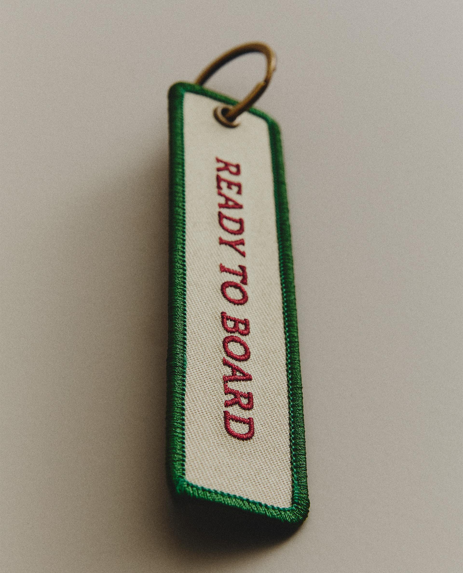 CANVAS TRAVEL KEY RING | Zara Home Monaco
