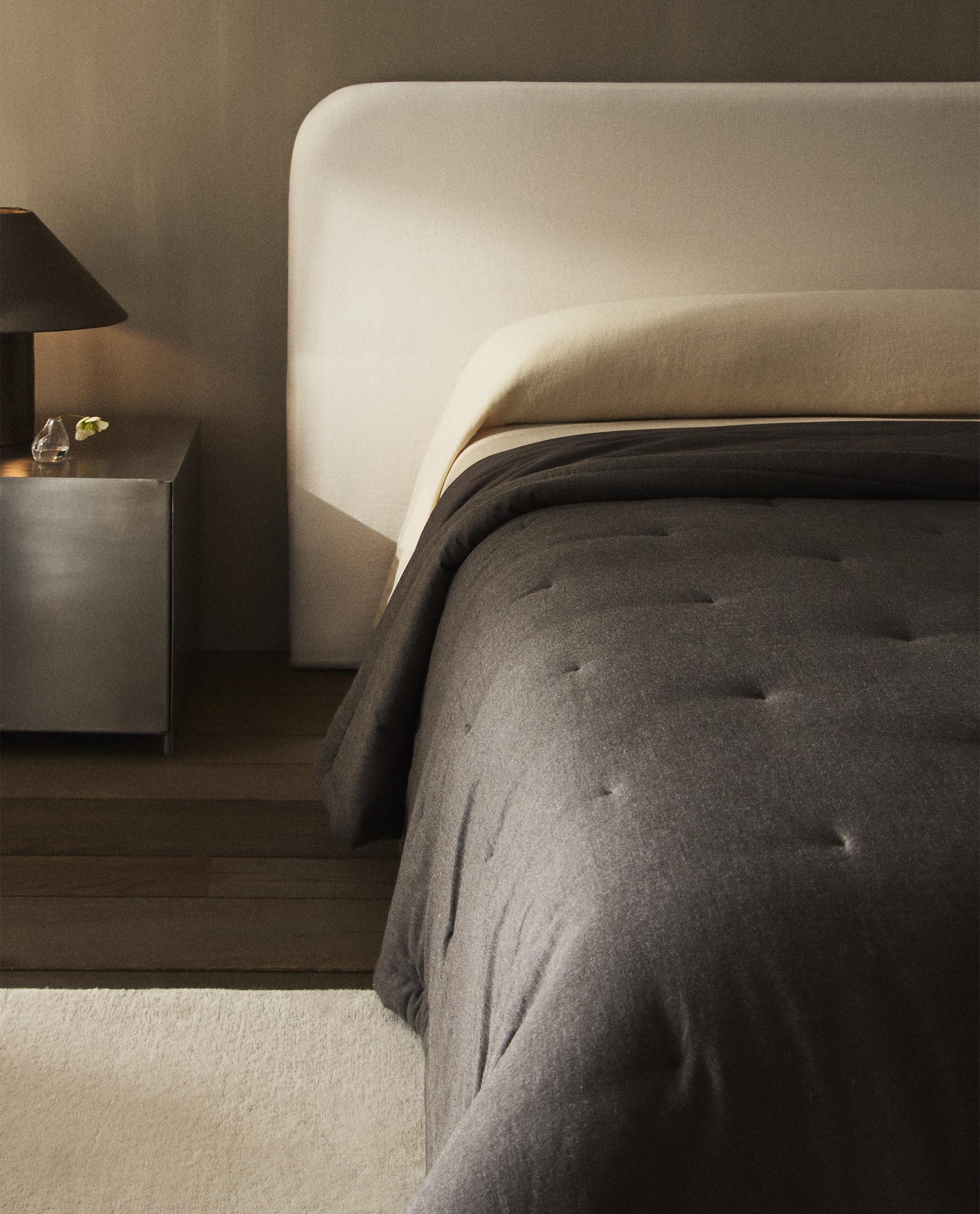 COTTON AND CASHMERE QUILT | Zara Home Κύπρος / Cyprus