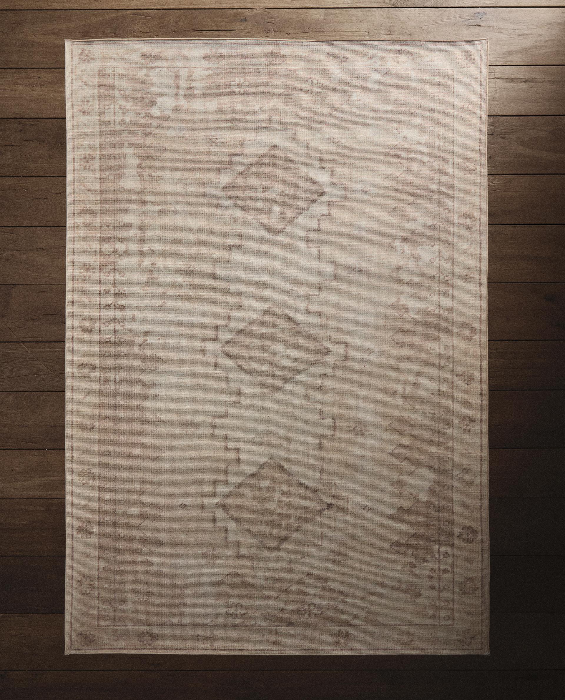VINTAGE-EFFECT DIAMOND RUG | Zara Home Thailand