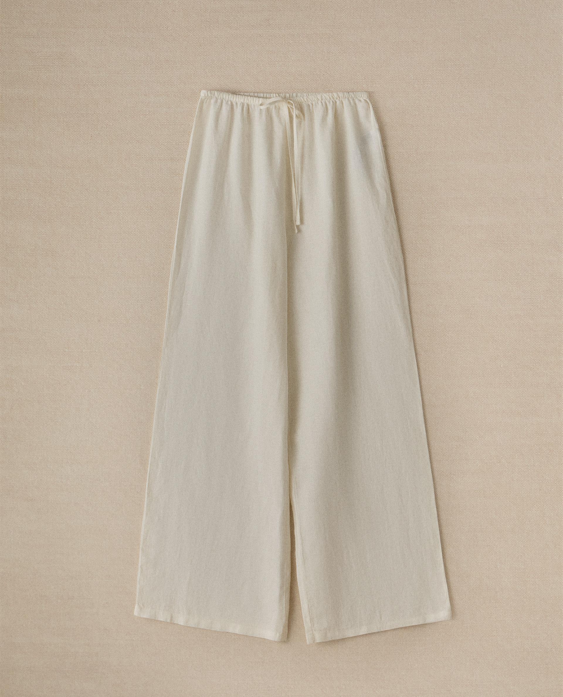LINEN TROUSERS | Zara Home Κύπρος / Cyprus