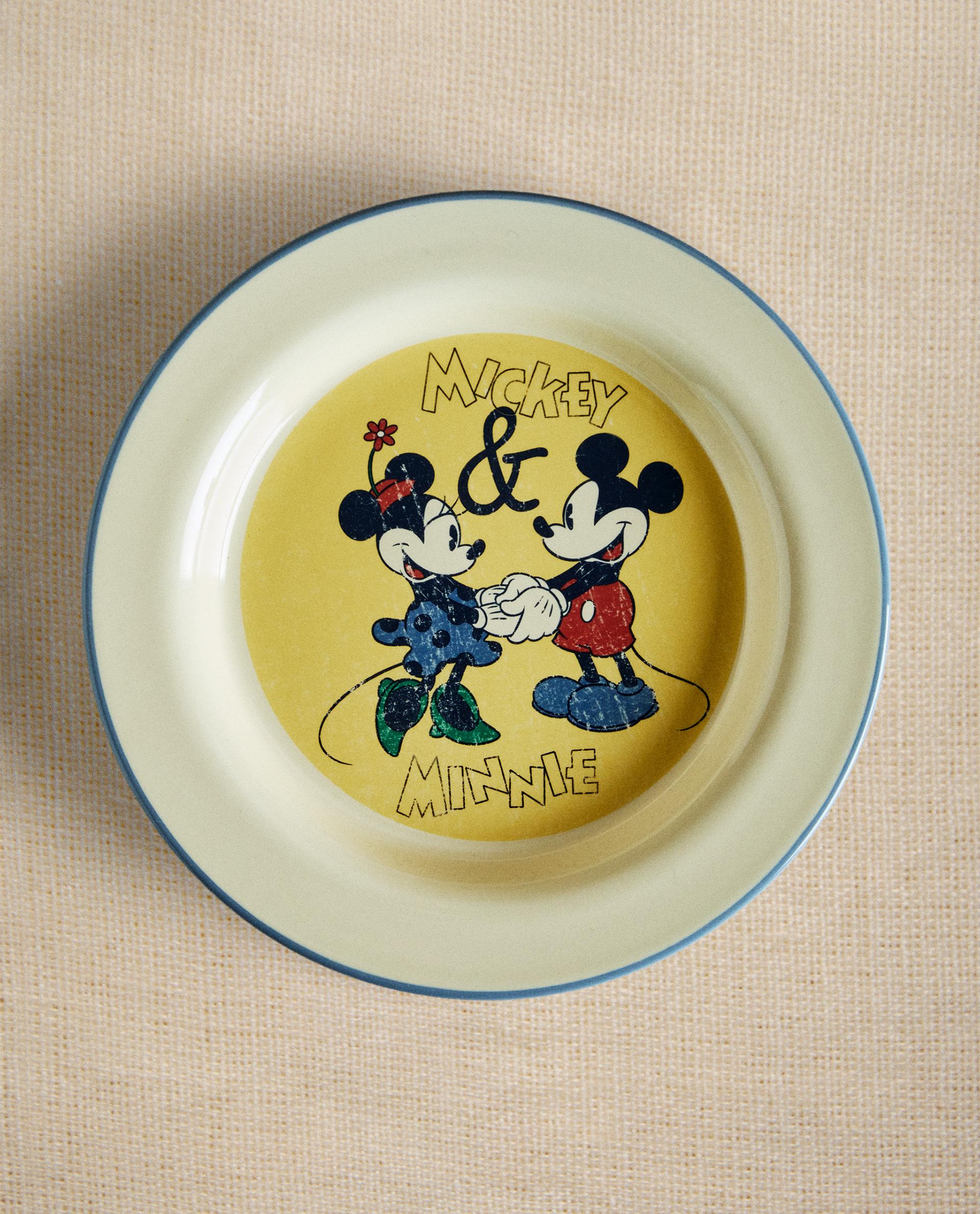 MICKEY & MINNIE ©DISNEY CHILDRENIC PLATE | Zara Home Malta