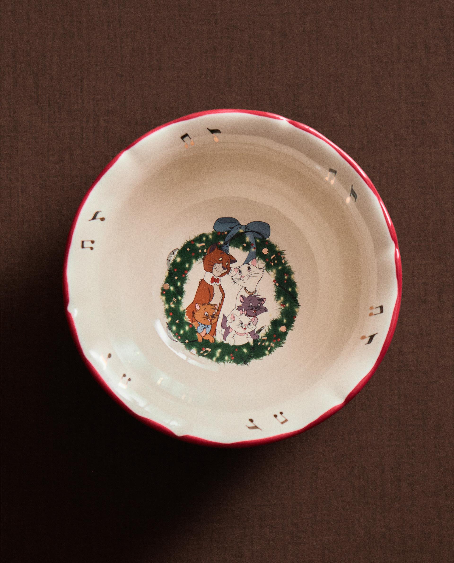 وعاء للأطفال خزف حجري بشخصية قطط ذوات من ©DISNEY | Zara Home UAE ...