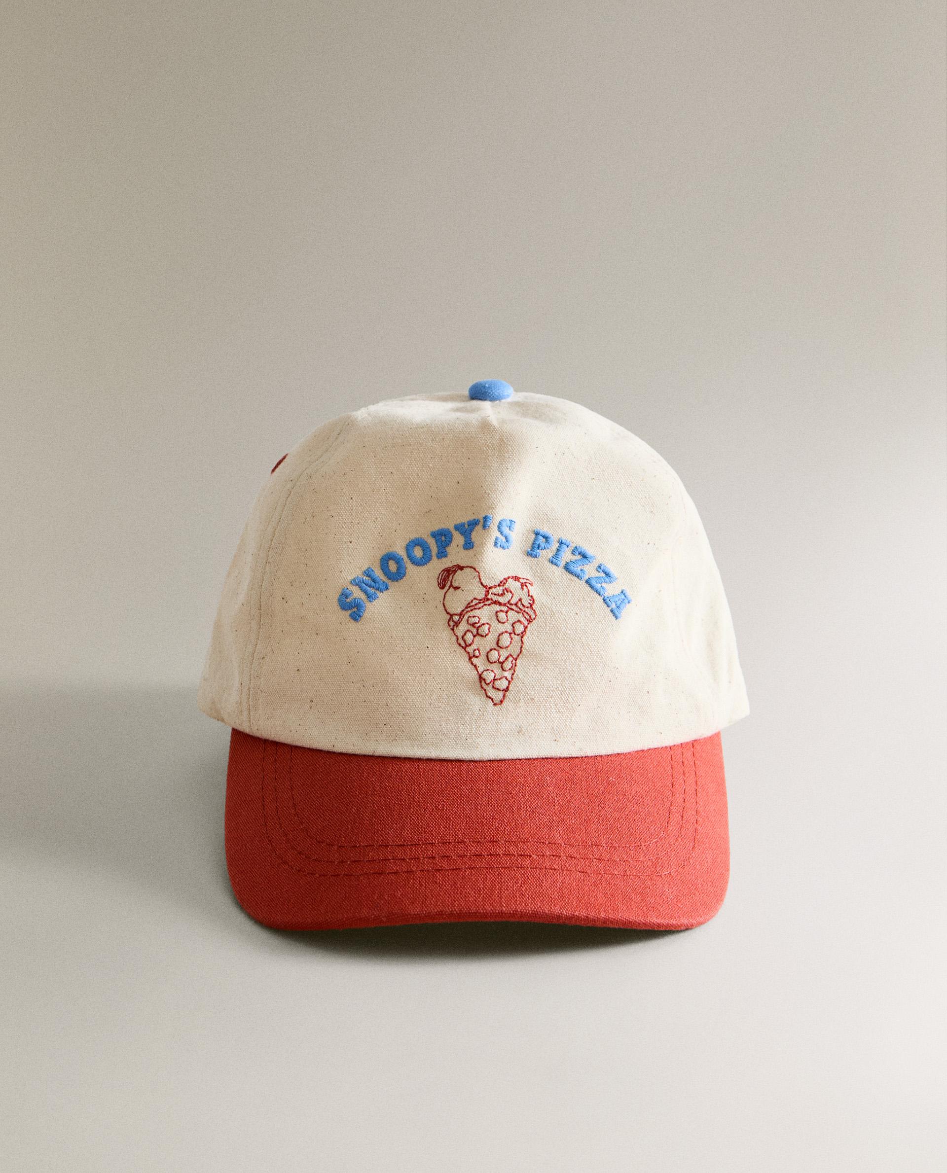 GORRA INFANTIL ALGODÓN PIZZA PEANUTS™ - NOVEDADES - NIÑOS | Zara Home ...