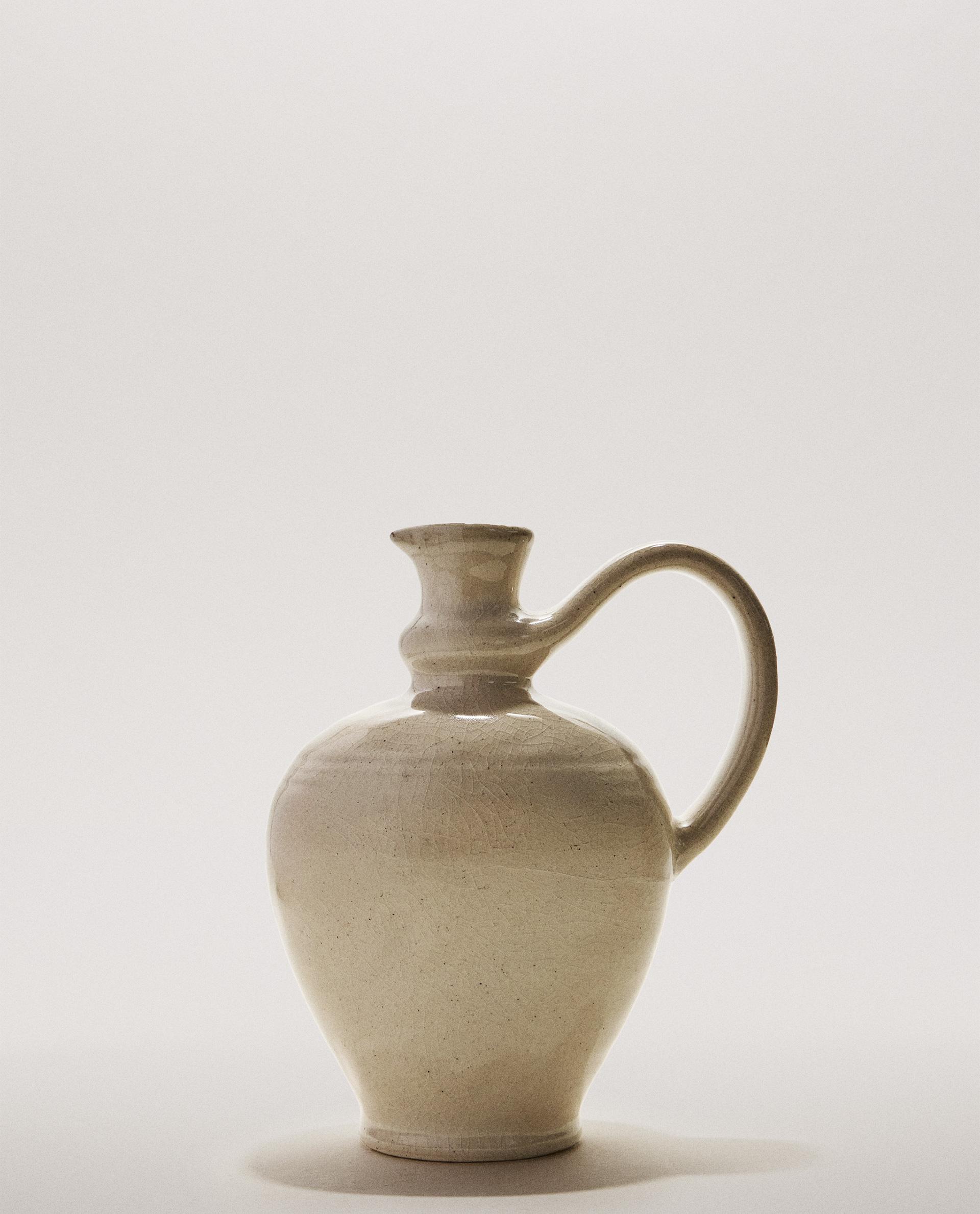 ΠΗΛΙΝΟ ΔΟΧΕΙΟ ΛΑΔΙΟΥ ΜΕ ΛΑΒΗ | Zara Home Ελλάδα / Greece