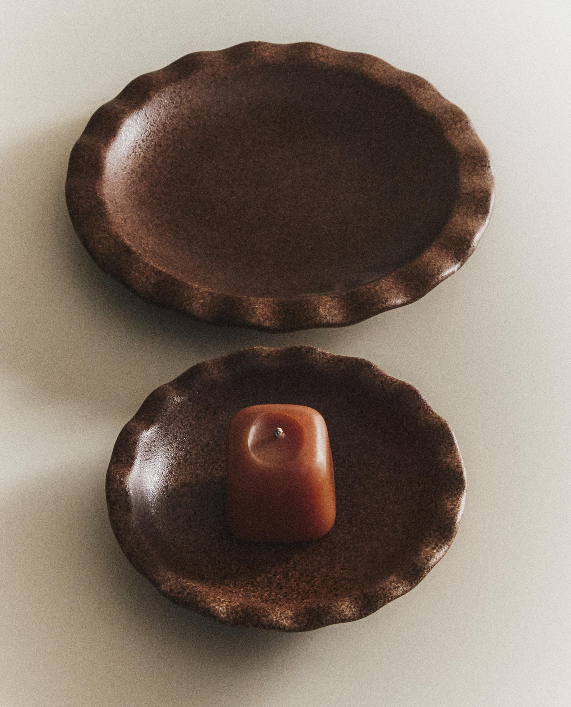 ΣΤΡΟΓΓΥΛΗ ΒΑΣΗ ΚΕΡΙΩΝ | Zara Home Ελλάδα / Greece