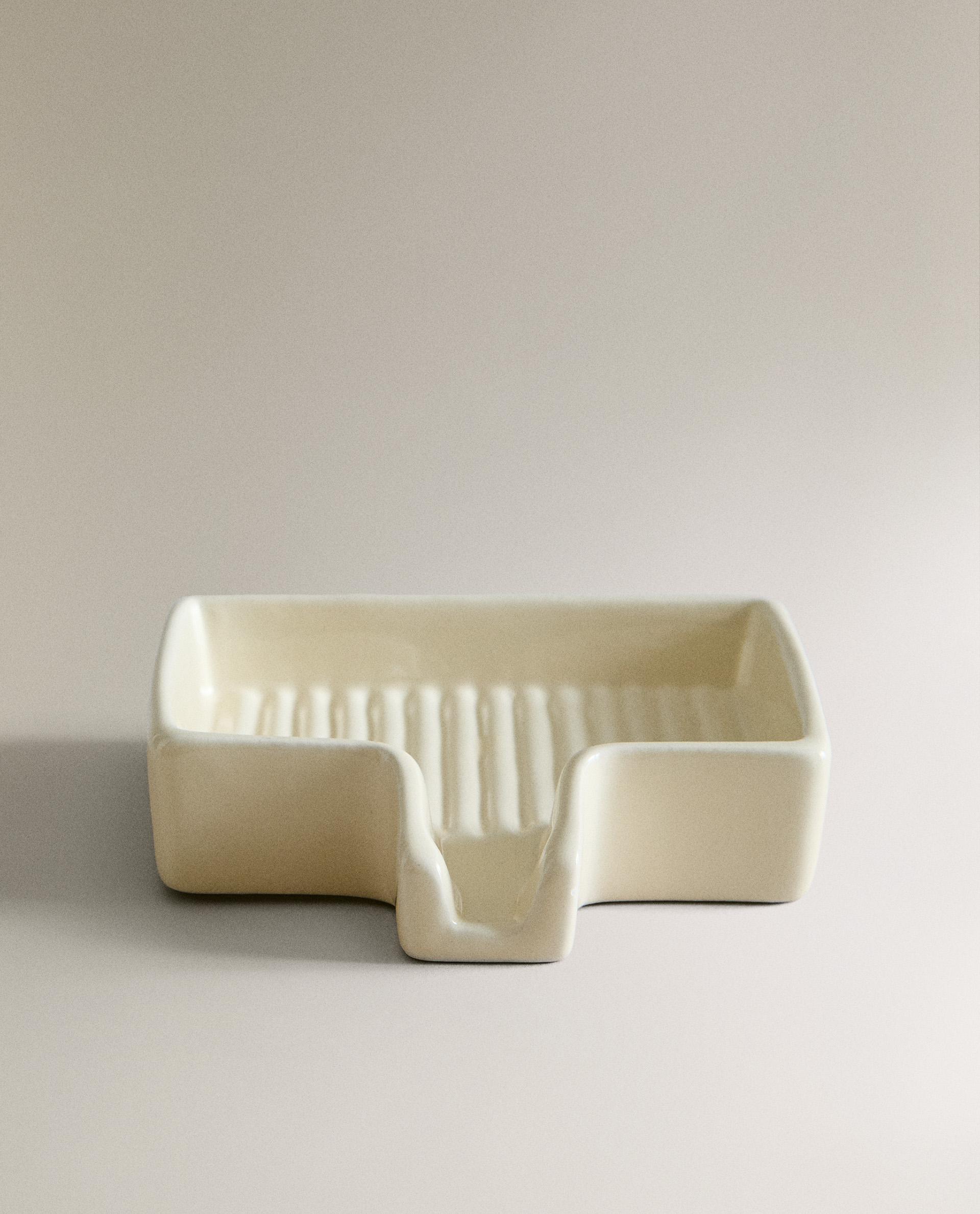 CERAMIC SCOURER TRAY | Zara Home Ireland