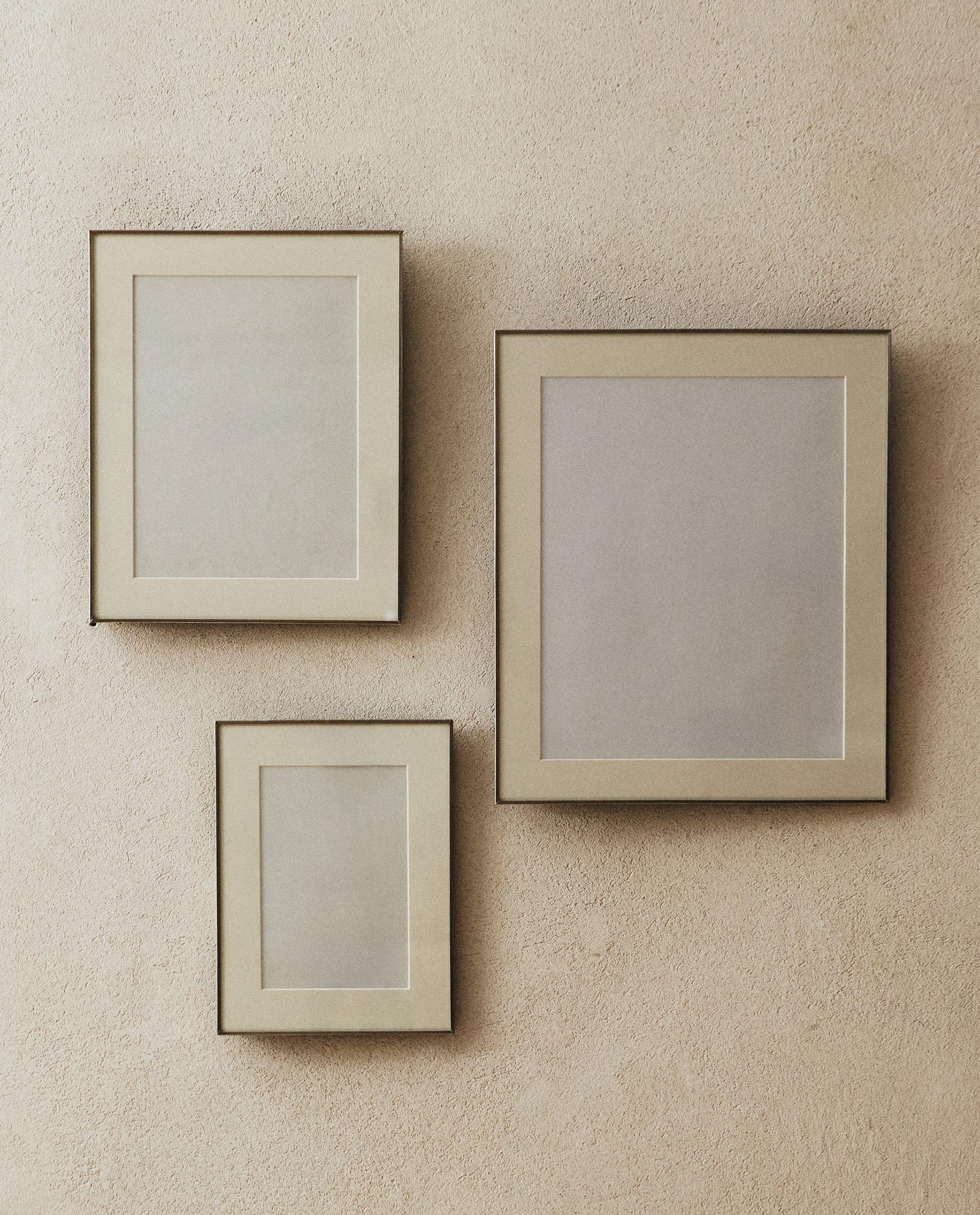 THIN SILVER PICTURE FRAME | Zara Home United States of America