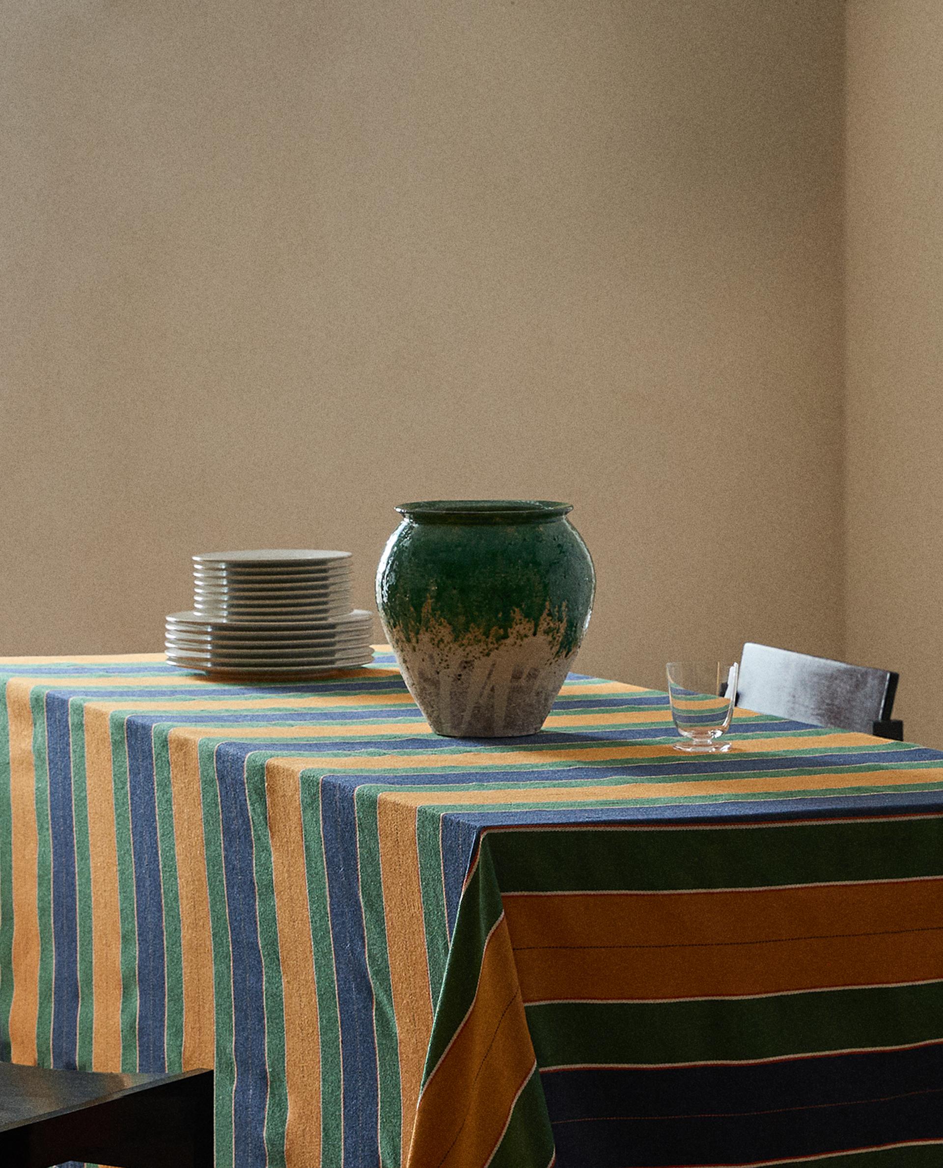 MANTEL FRANJAS COLOR | Zara Home Uruguay