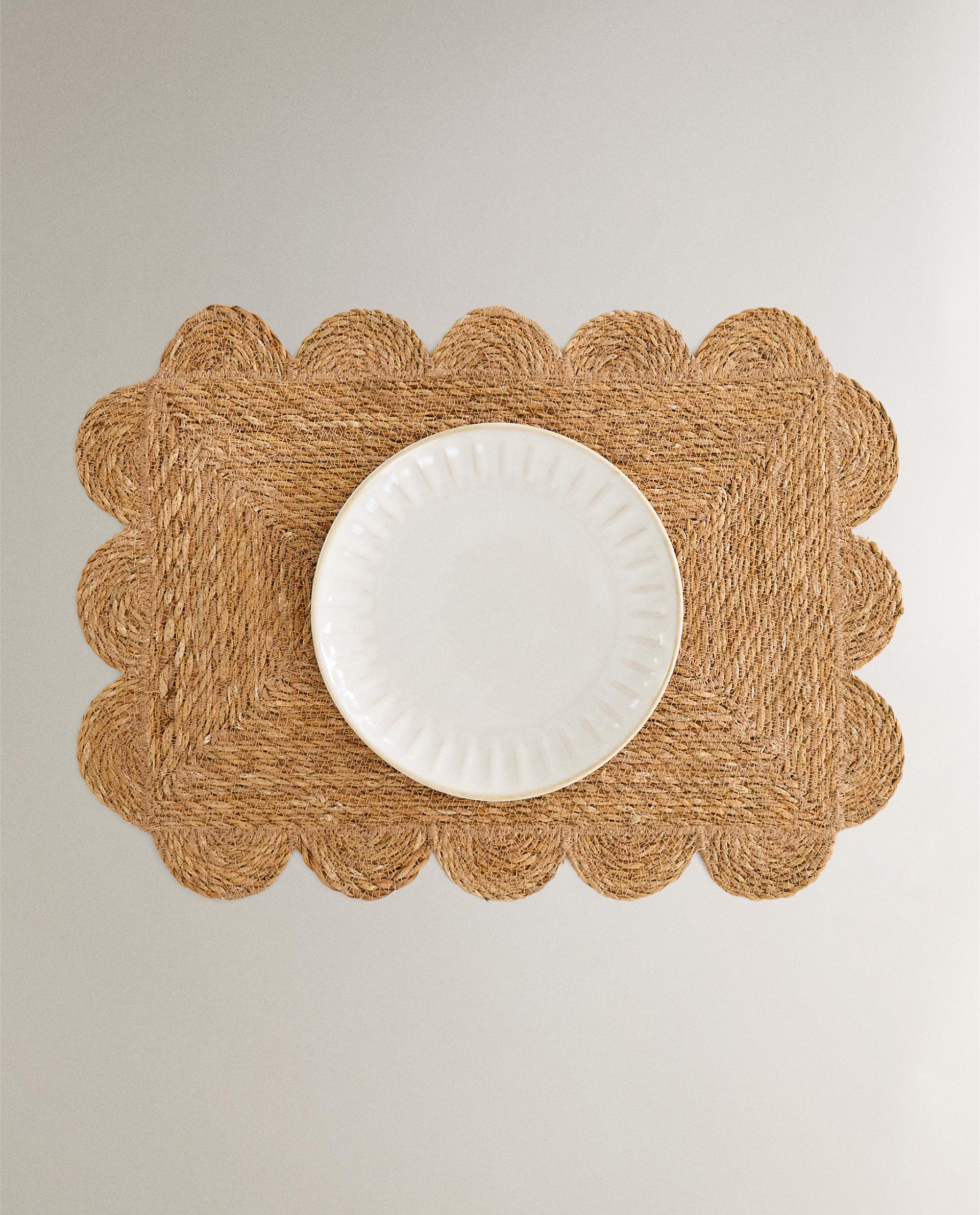 MANTEL INDIVIDUAL ONDAS | Zara Home Uruguay