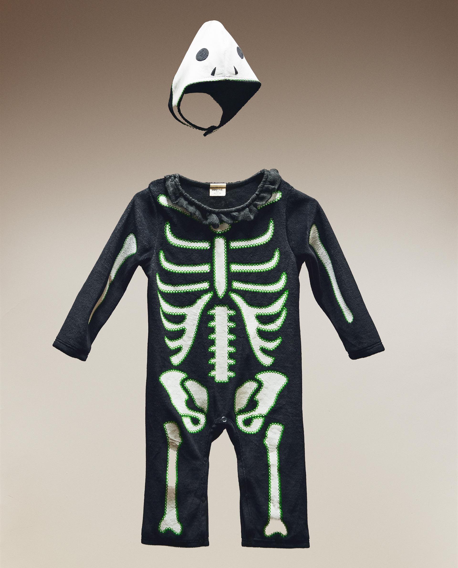 COSTUM COPIL SCHELET HALLOWEEN | Zara Home România