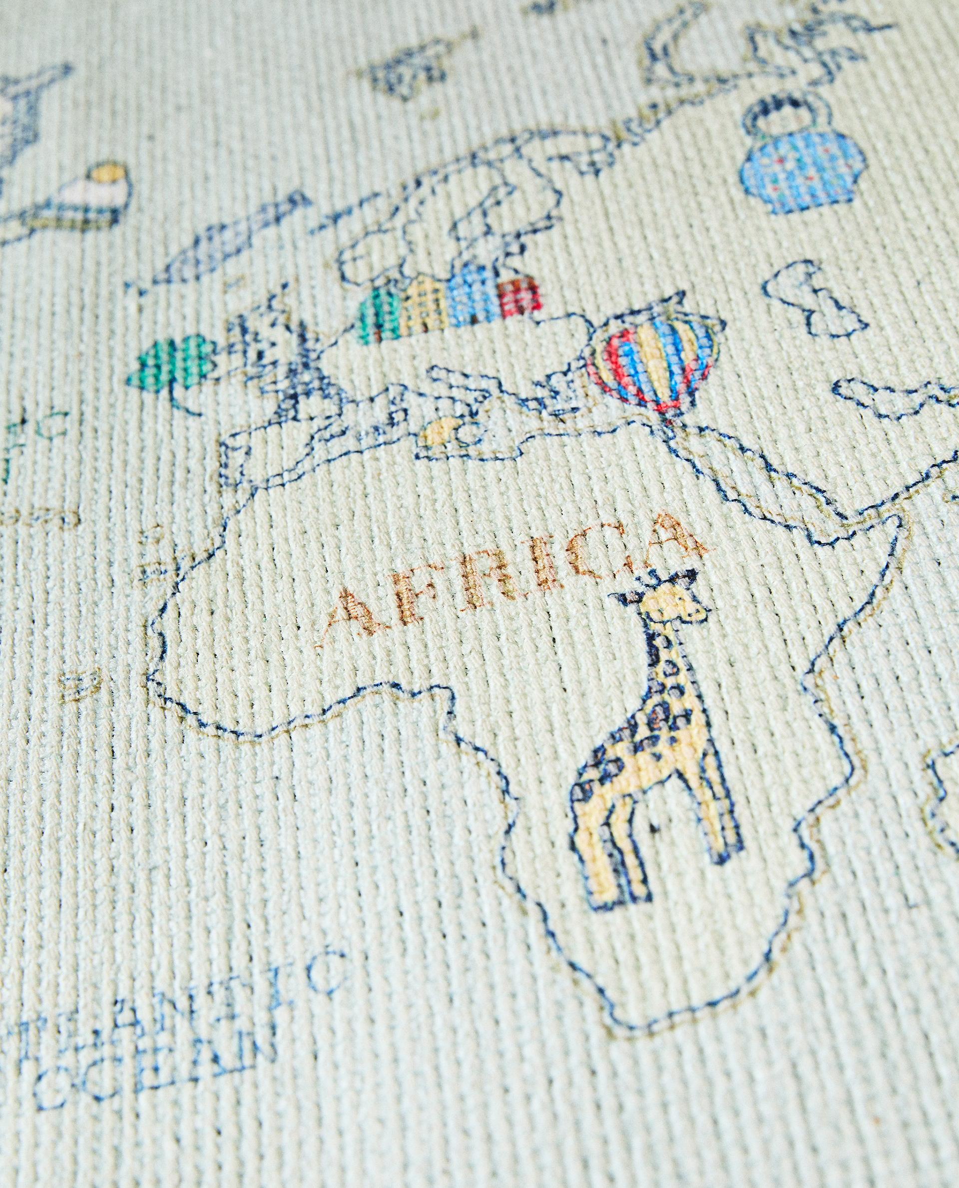 CHILDREN'S MAP AREA RUG - RUGS - KIDS | Zara Home United States of America