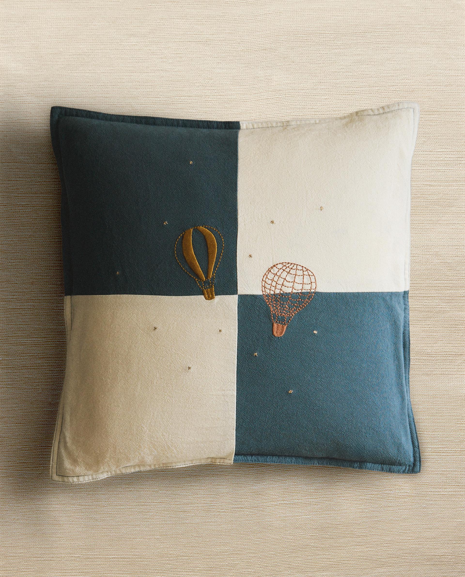 KIDS' THROW PILLOW COVER WITH EMBROIDERED BALLOONS | Zara Home United ...