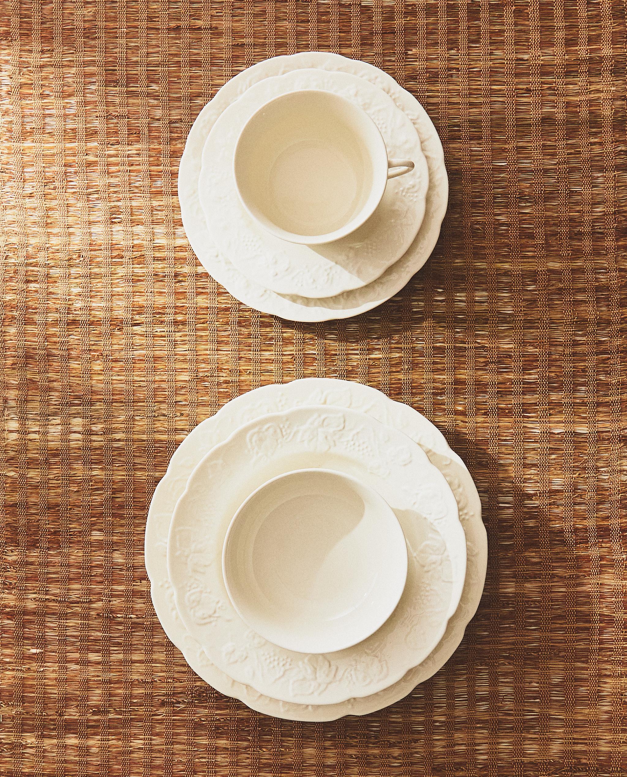 GRAPE PORCELAIN DINNER SET | Zara Home Lebanon
