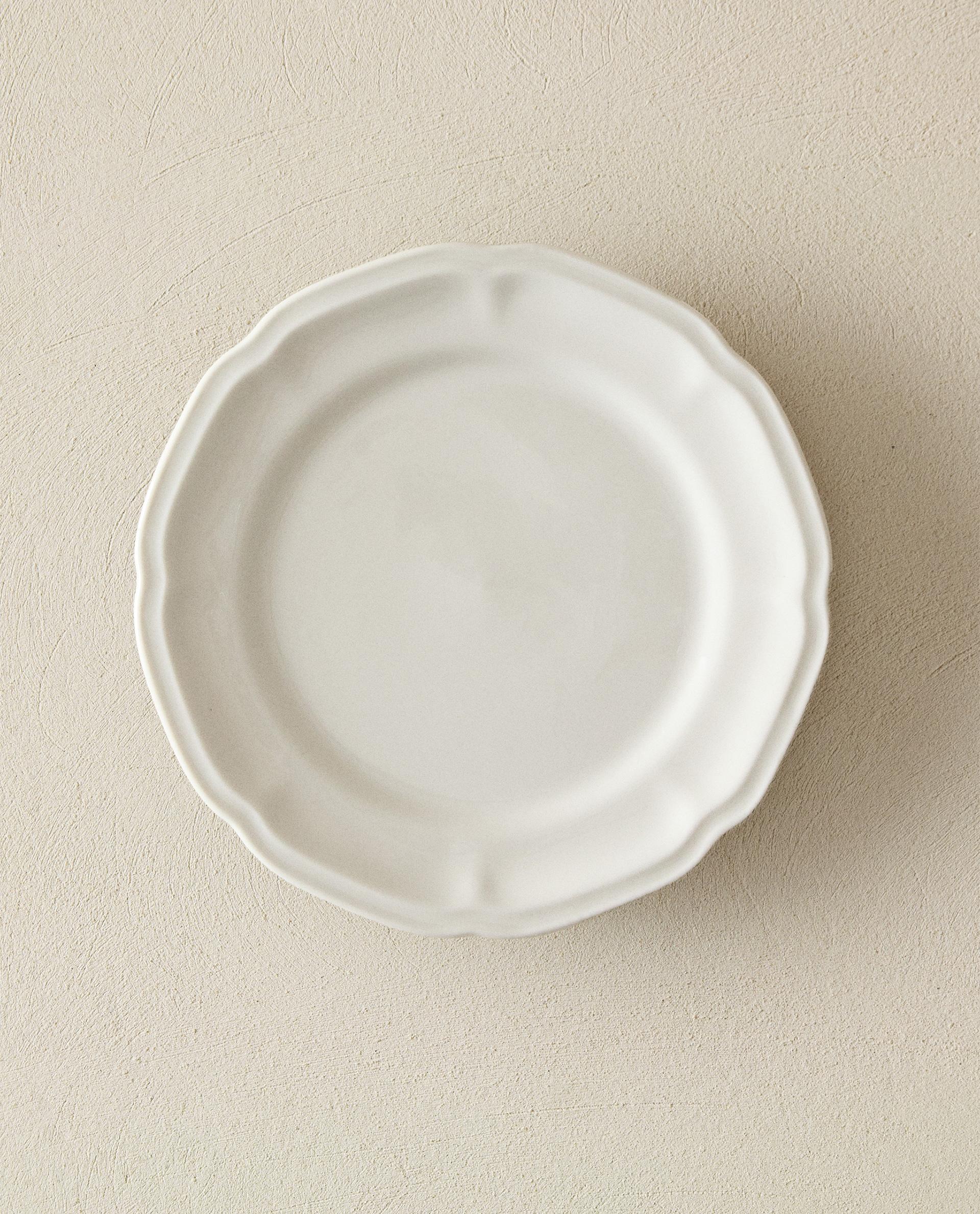 PORCELAIN DESSERT PLATE | Zara Home Canada