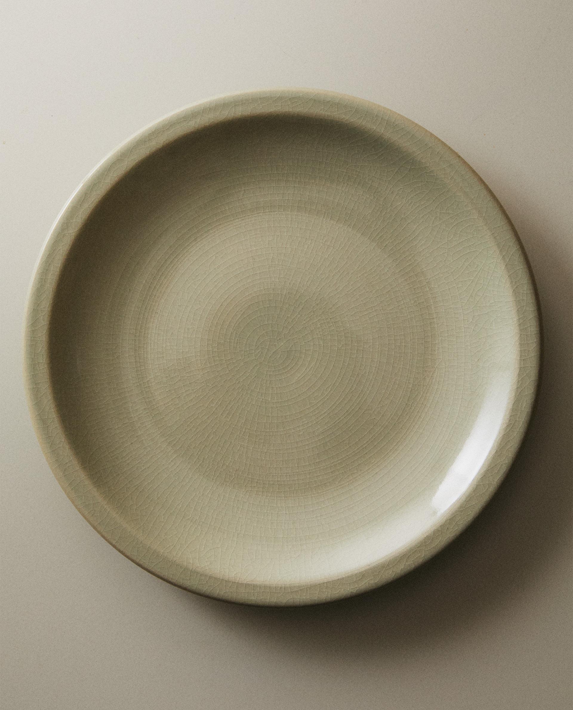 ENAMELLED STONEWARE DINNER PLATE | Zara Home Kuwait
