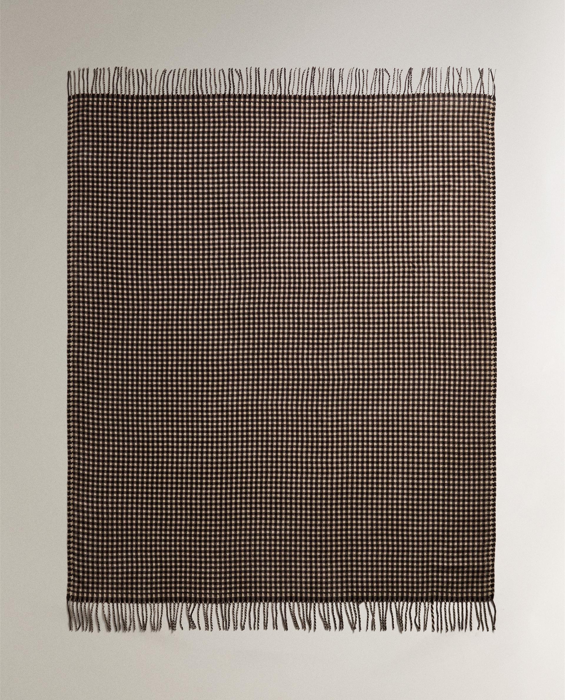 CHECKED THROW | Zara Home Morocco