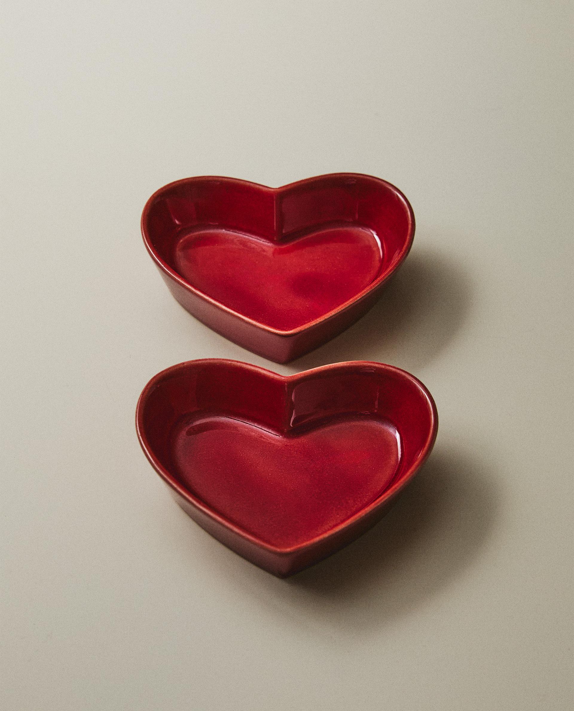 PACK OF MINI HEART BOWLS (PACK OF 2) | Zara Home UAE - ABU DHABI/AL AIN ...
