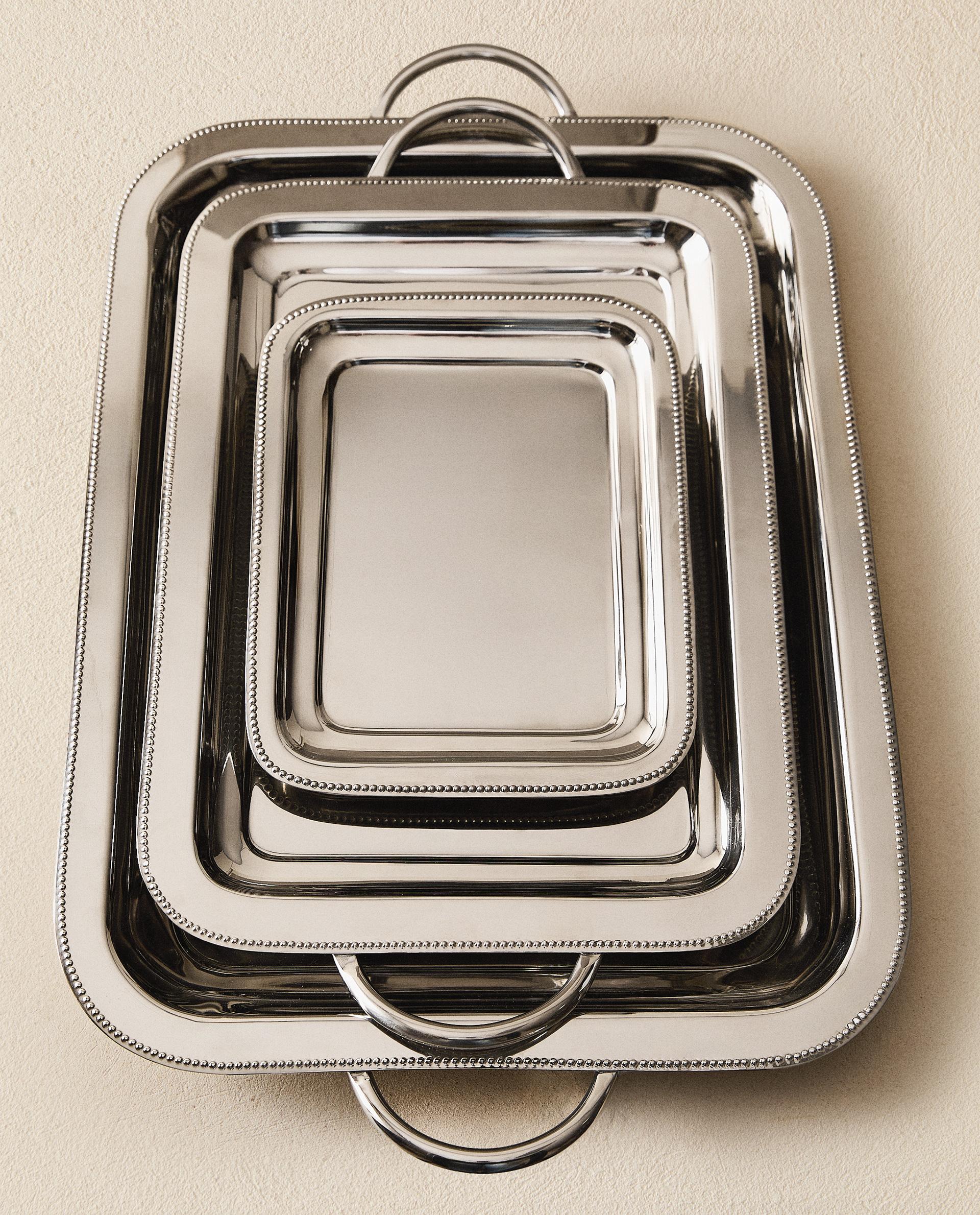 RECTANGULAR STEEL TRAY | Zara Home Thailand